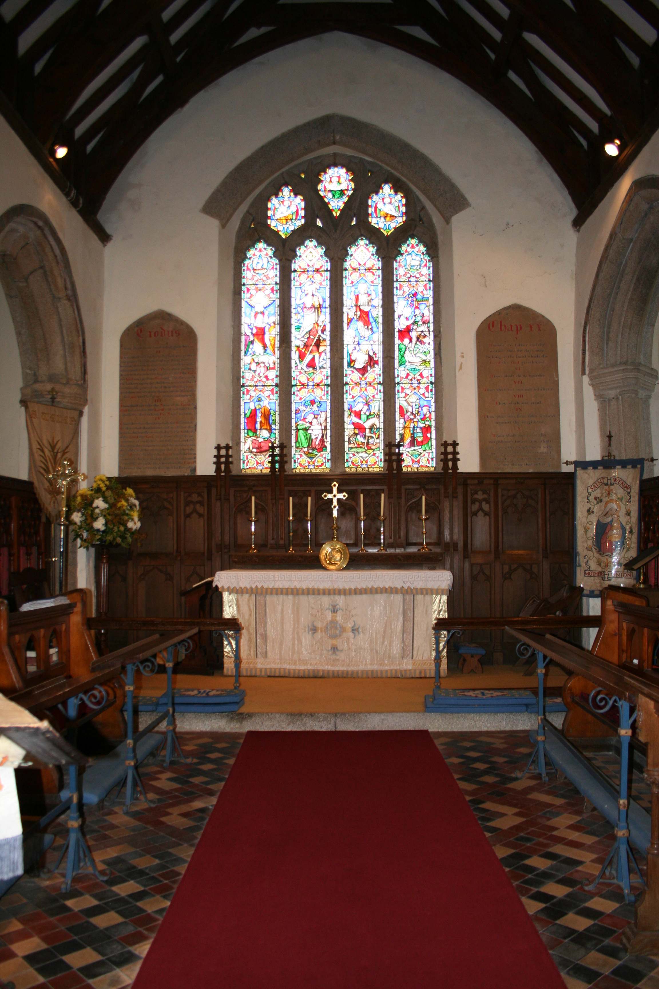 Gwennap Church Cornwall - St. Wennepa