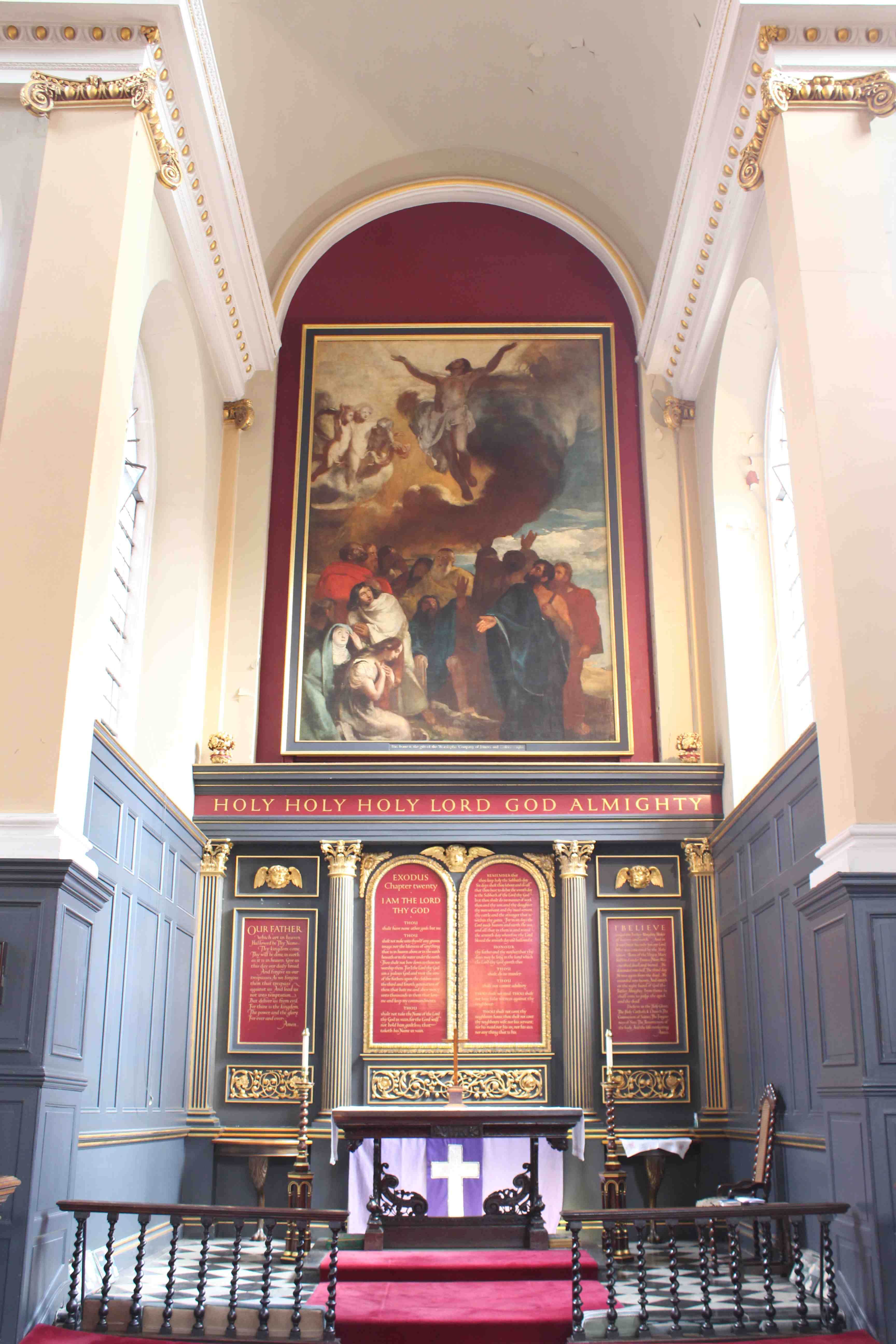 London Garlickhythe - The Church of St. James