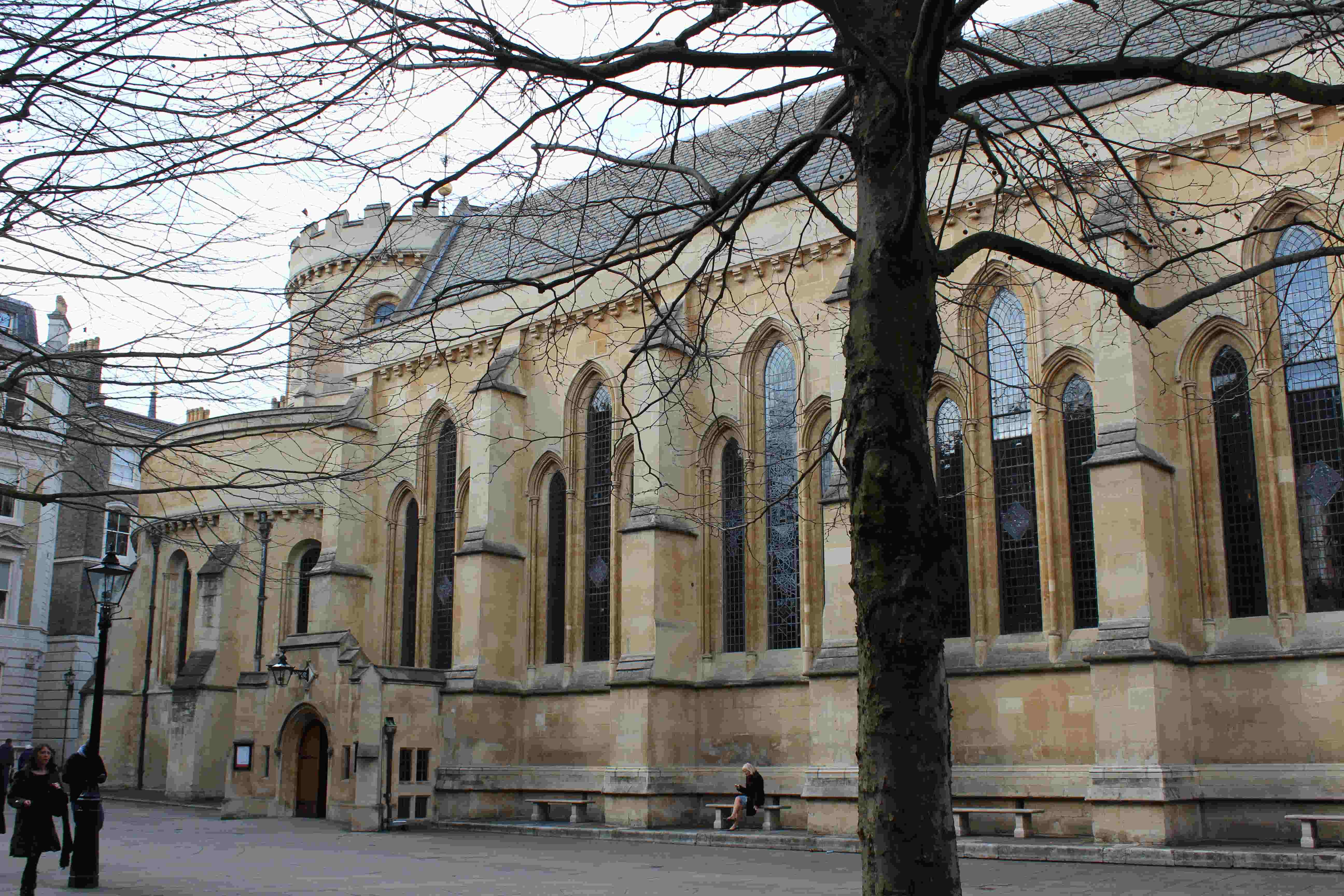 London - Temple Church - The Virgin Mary