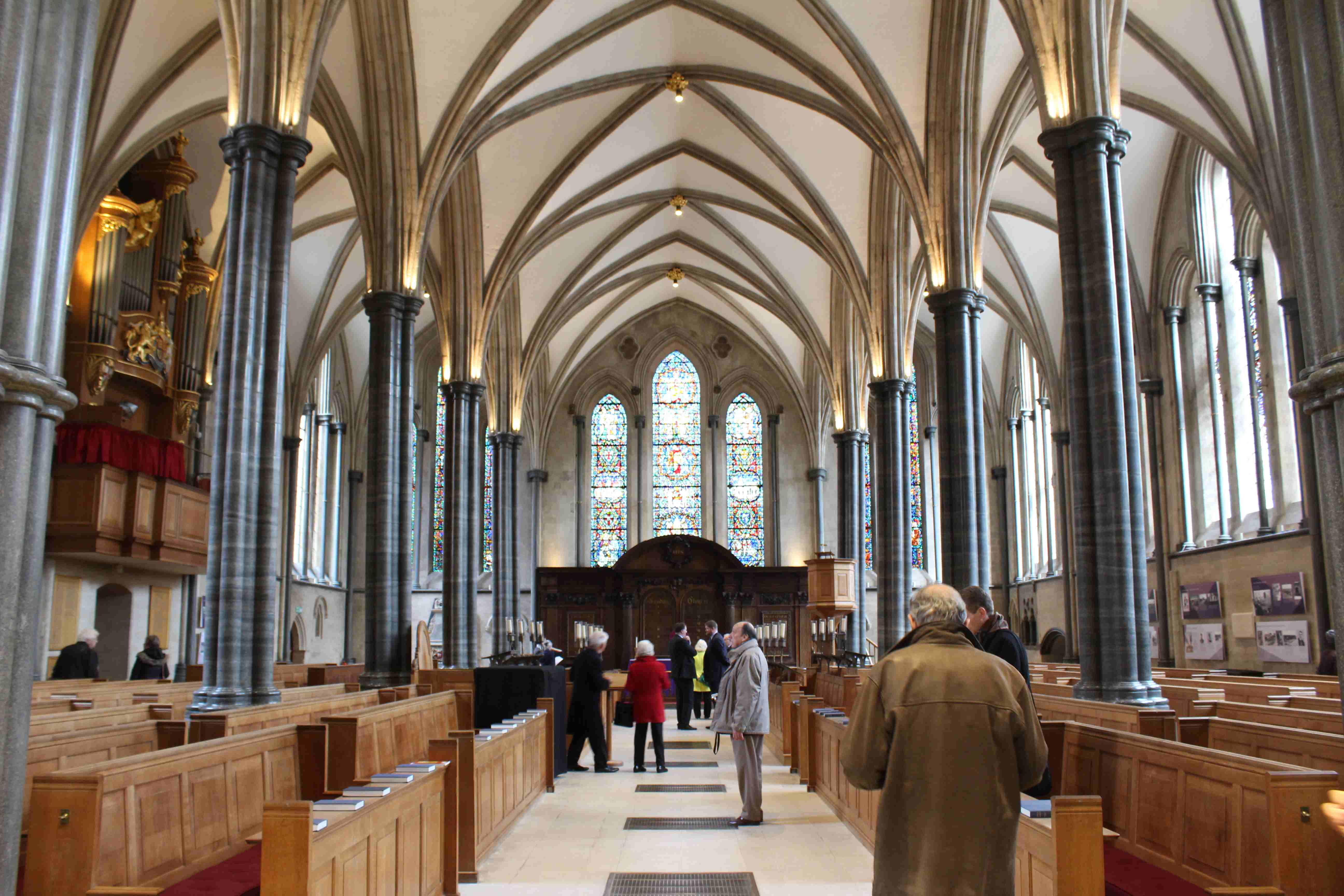 London - Temple Church - The Virgin Mary