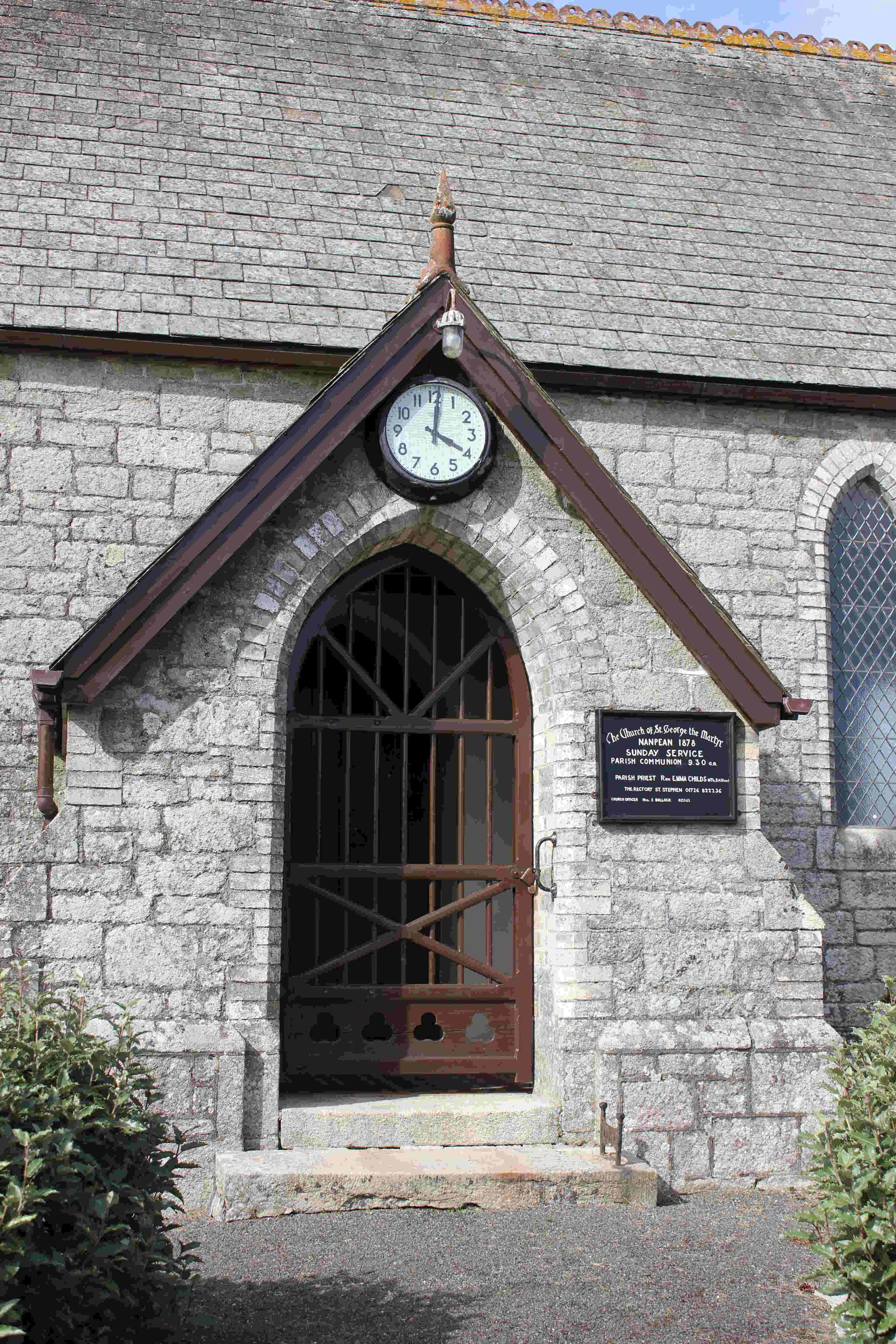 Nanpean Church Cornwall - St. George