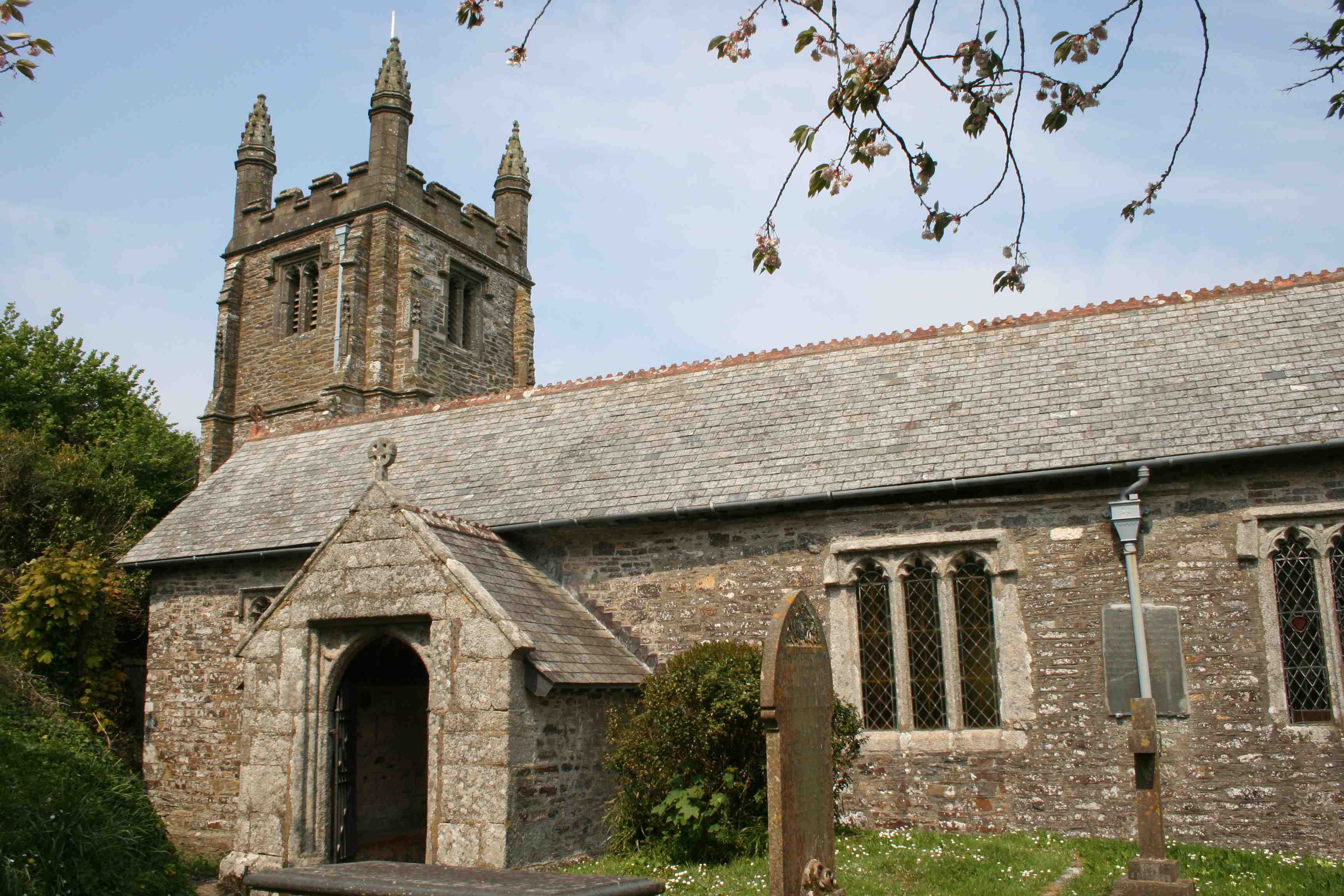 St. Gennys Church Cornwall - St. Genesius