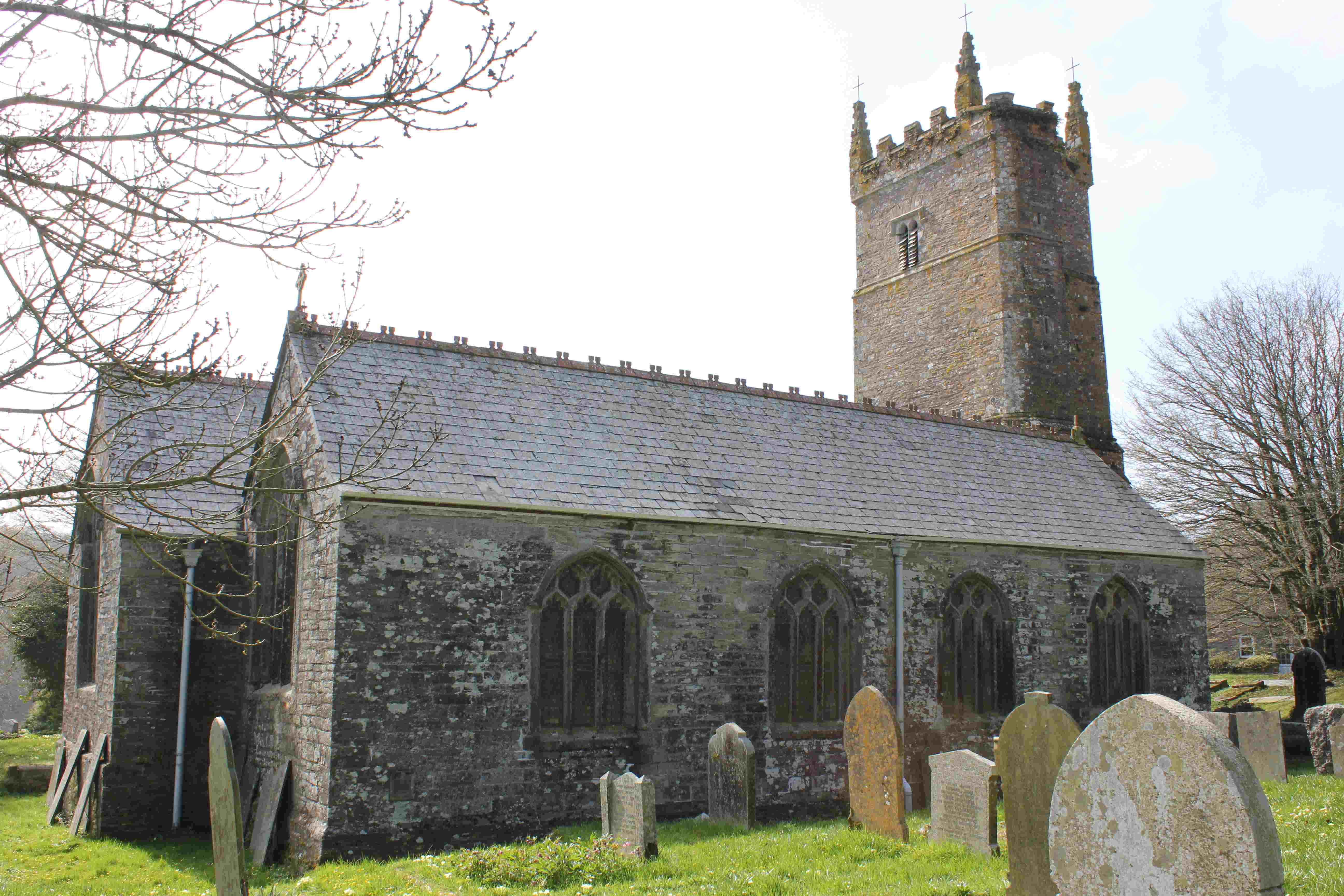 St. Pinnock Church Cornwall - St. Pynnochus