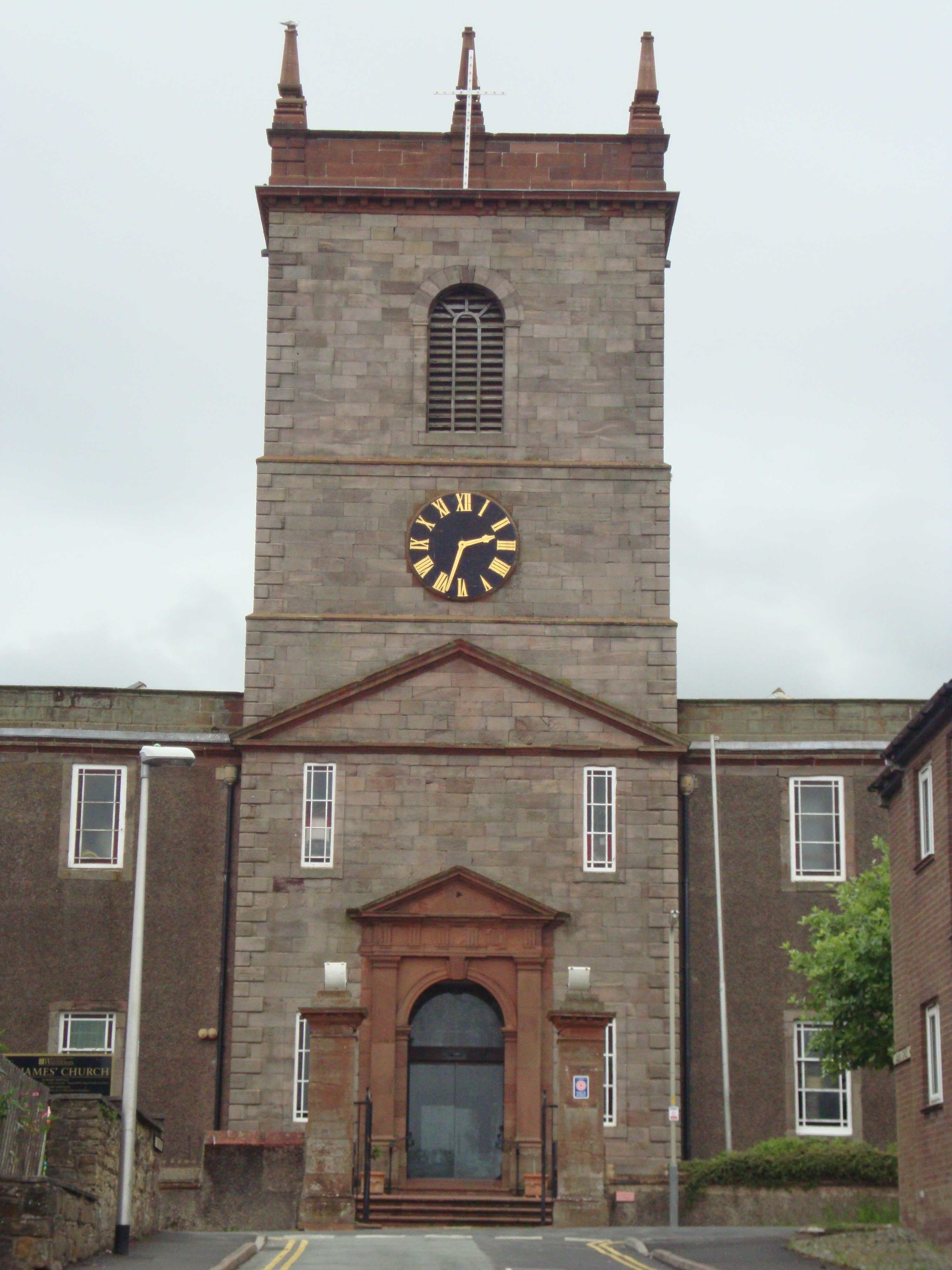 Whitehaven Cumbria - The Church of St. James